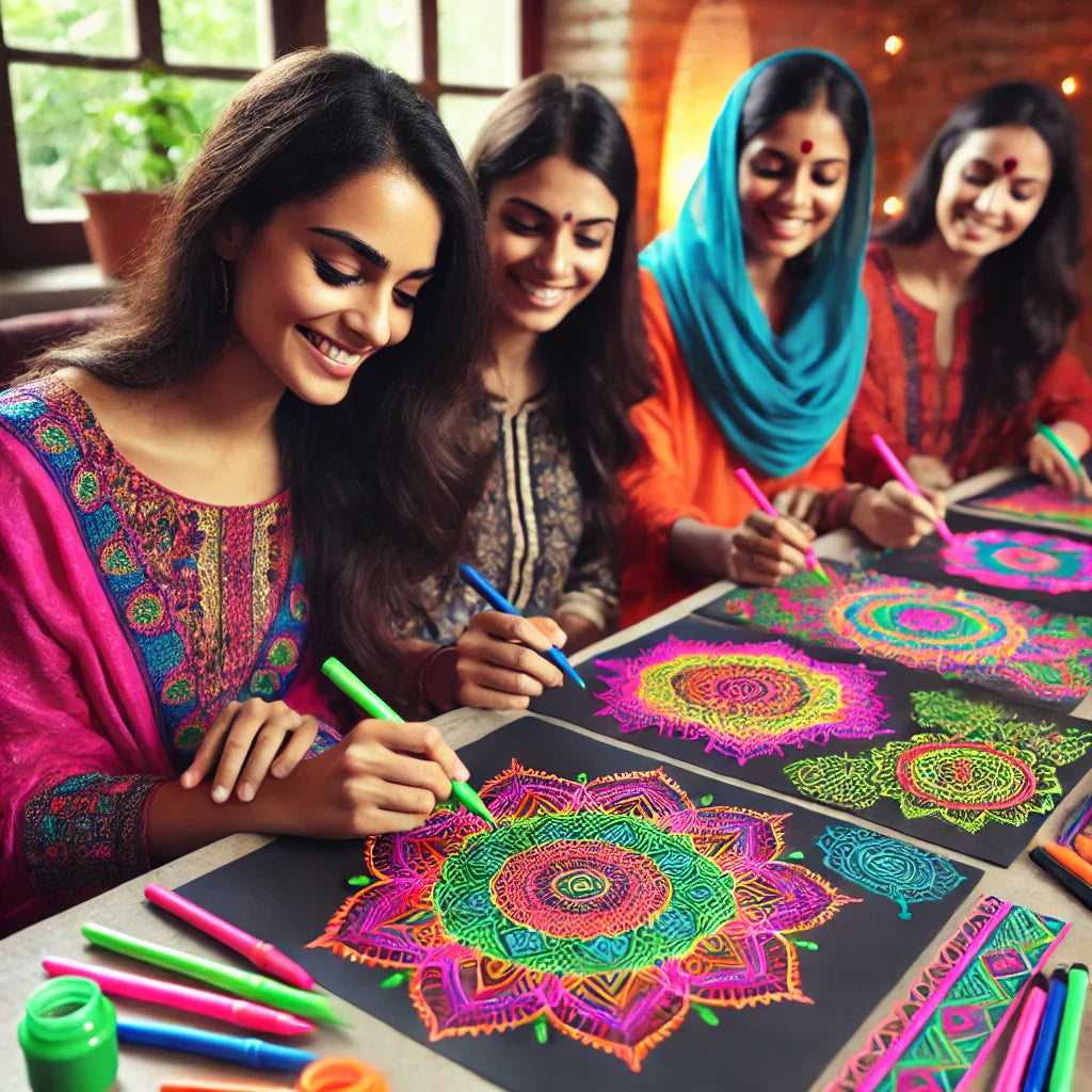 Mandala Art: A Path to Relaxation and Self-Discovery for Women