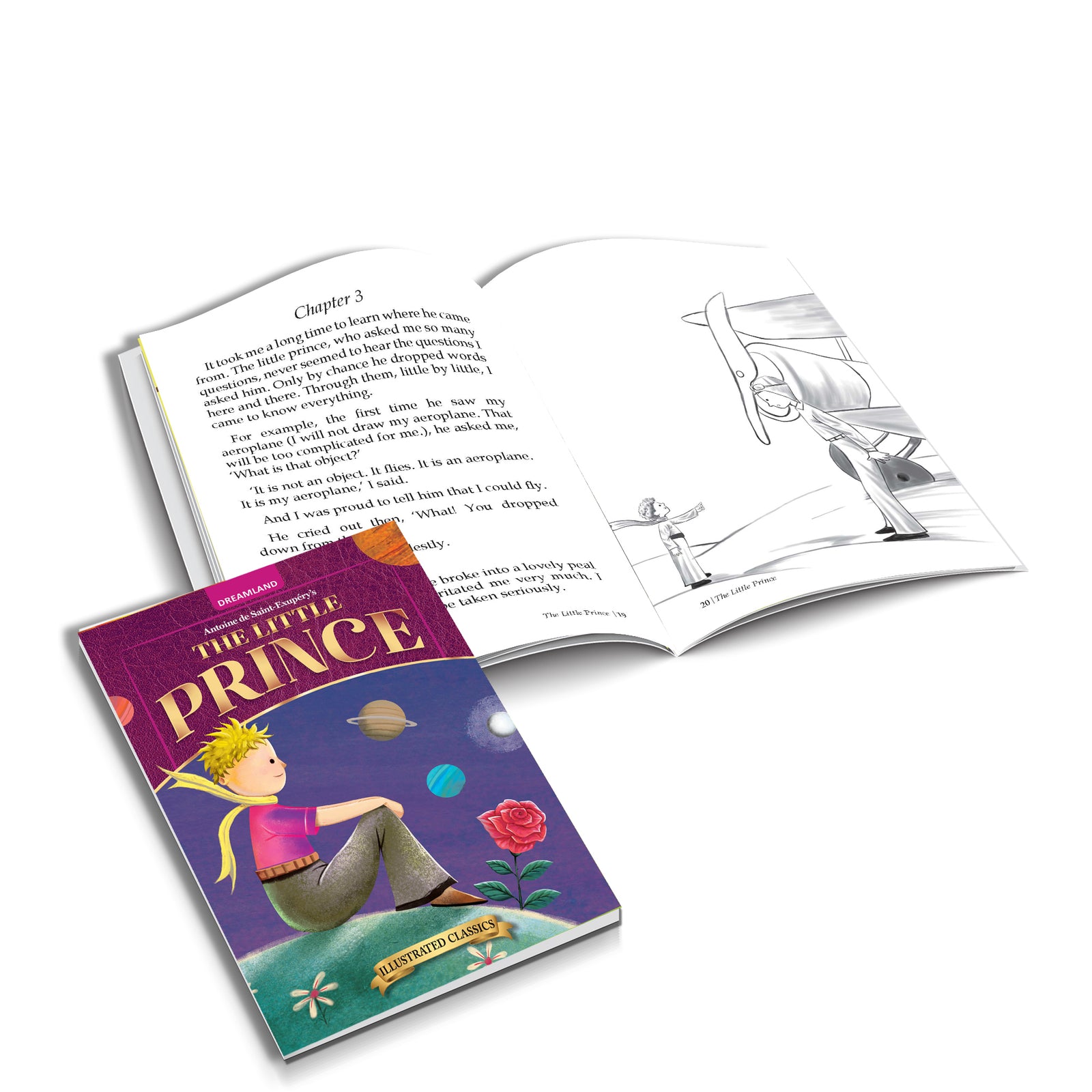 The Little Prince- Illustrated Abridged Classics for Children with Pra