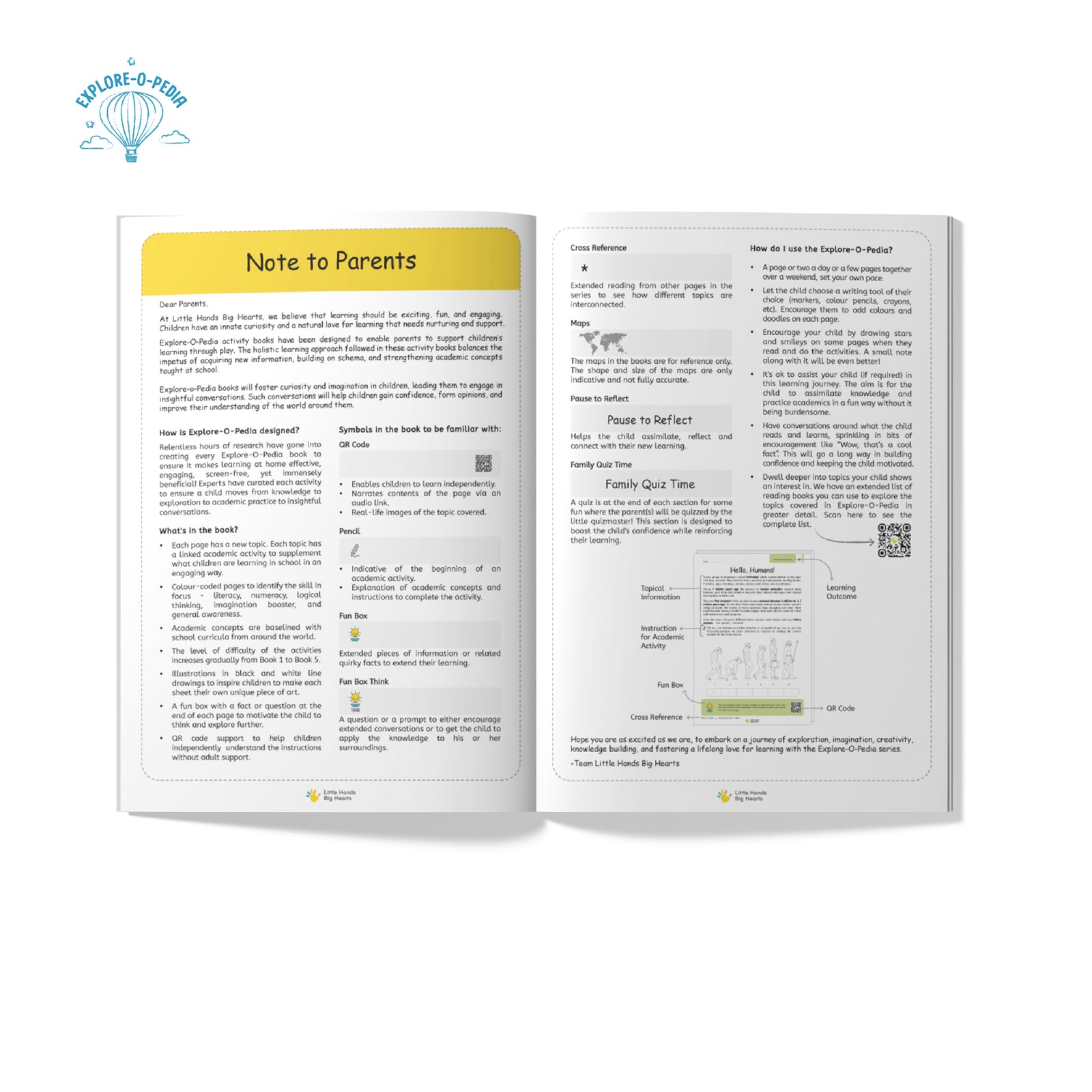 JoGenii | Explore-O-Pedia Book 1 | Little Hands Big Hearts