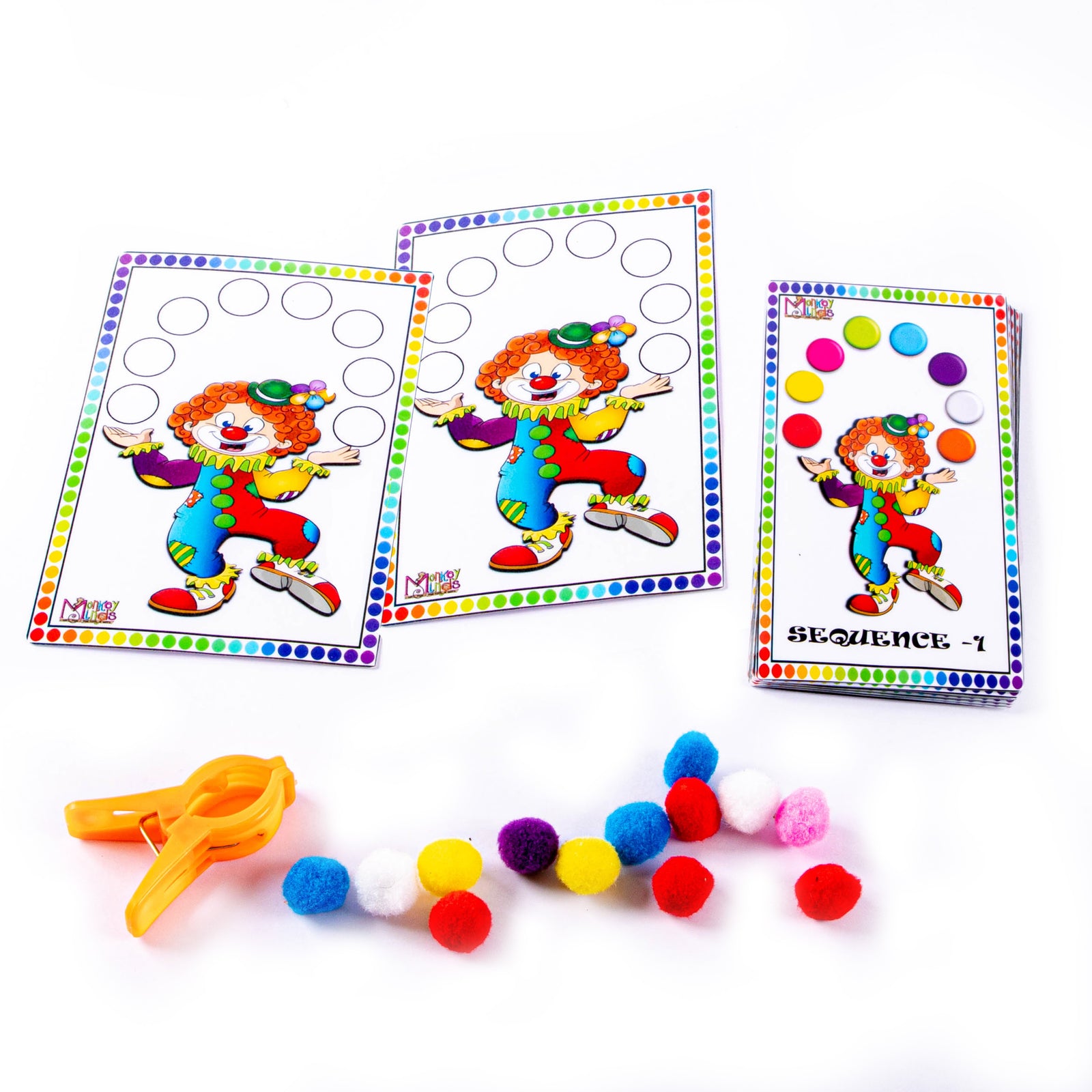 JoGenii |Pattern & Sequence - Juggle the balls|Monkey Minds