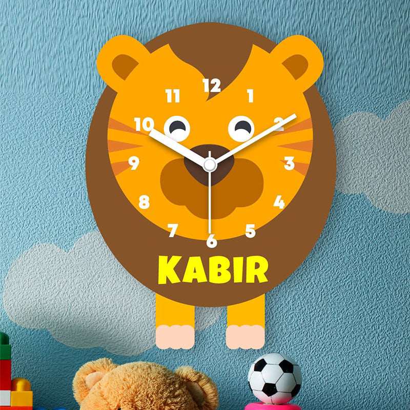 JoGenii | Lion Wall Clock | Little Birdie