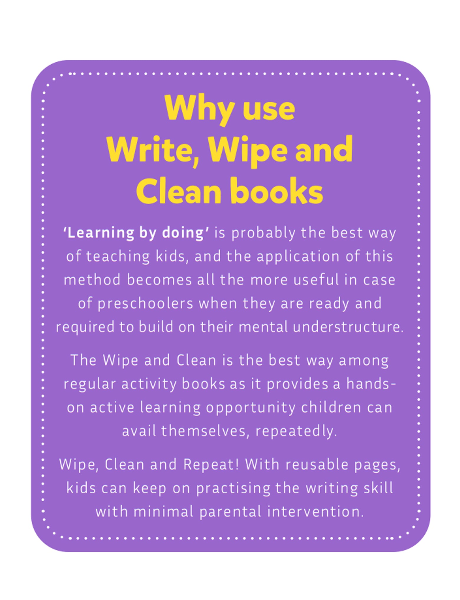Brain Booster - Write, Wipe and Clean Books Combo