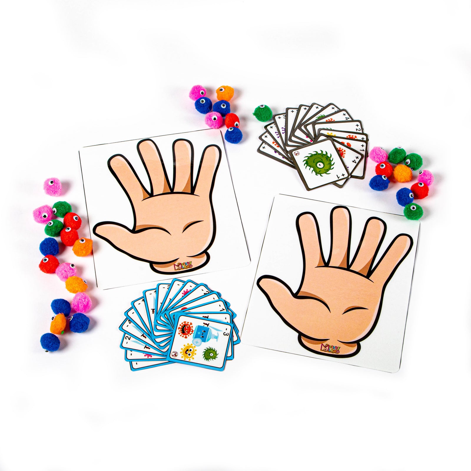 JoGenii |Math Activity - Germs Go Away|Monkey Minds