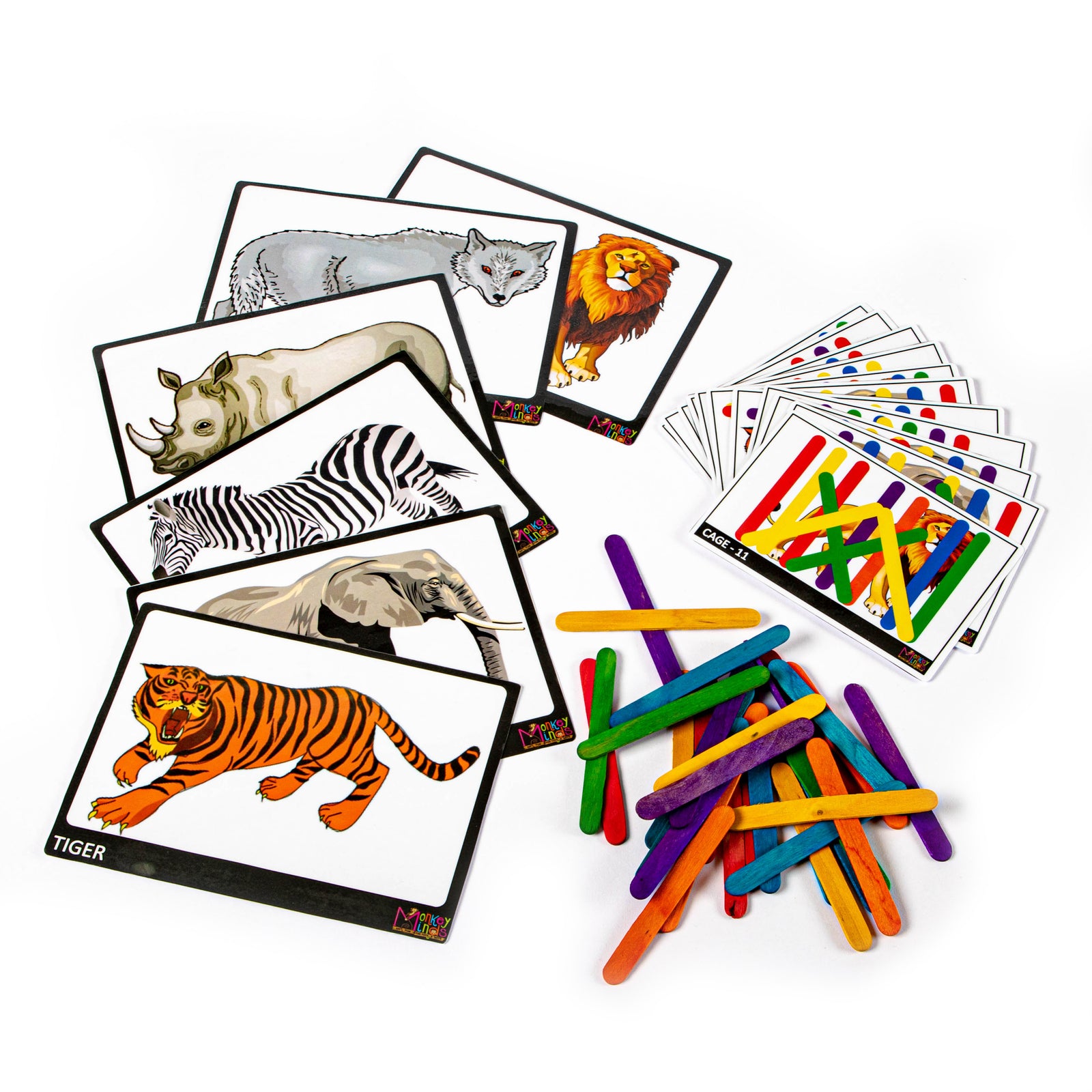 JoGenii |Pattern & Sequence - Animal Zoo|Monkey Minds