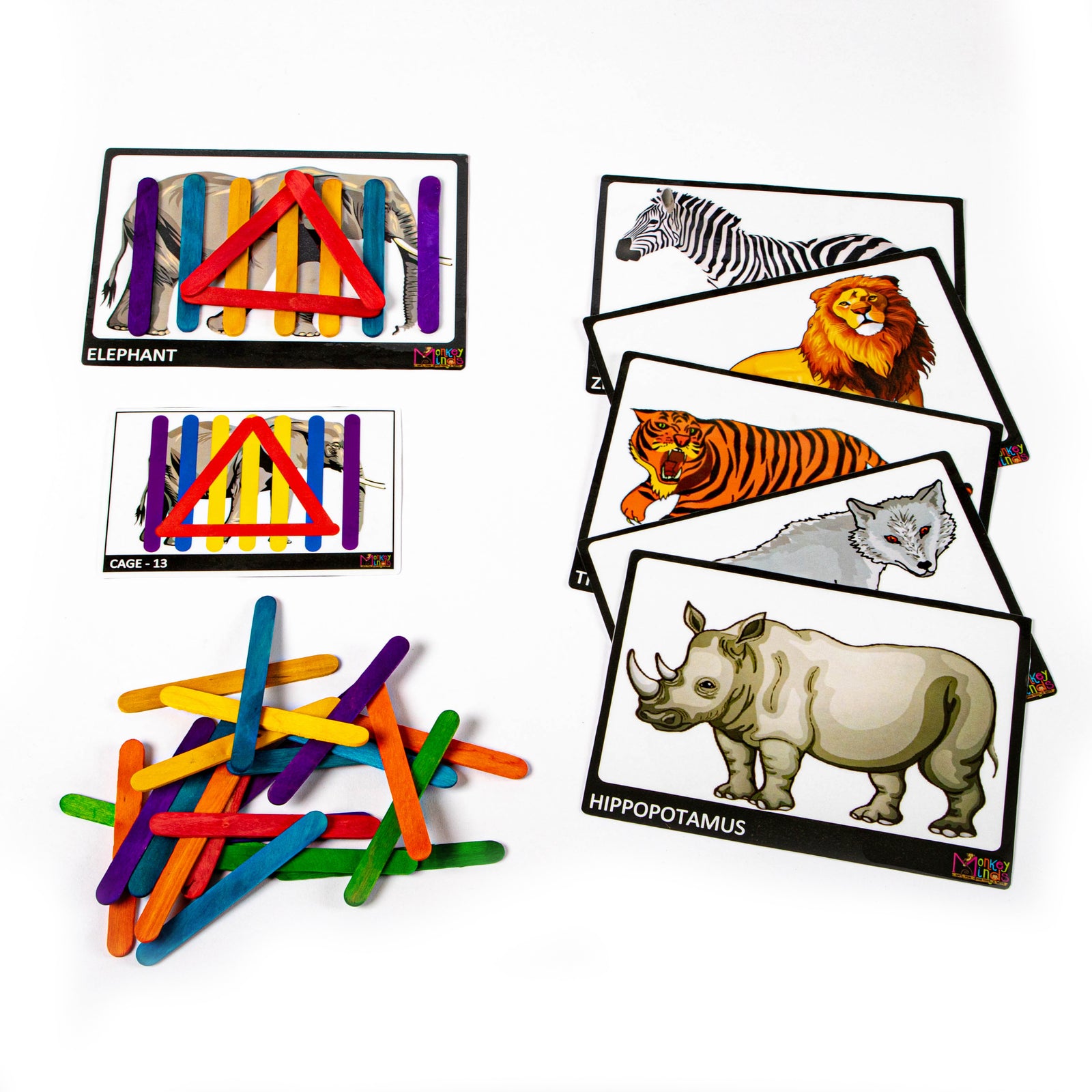 JoGenii |Pattern & Sequence - Animal Zoo|Monkey Minds