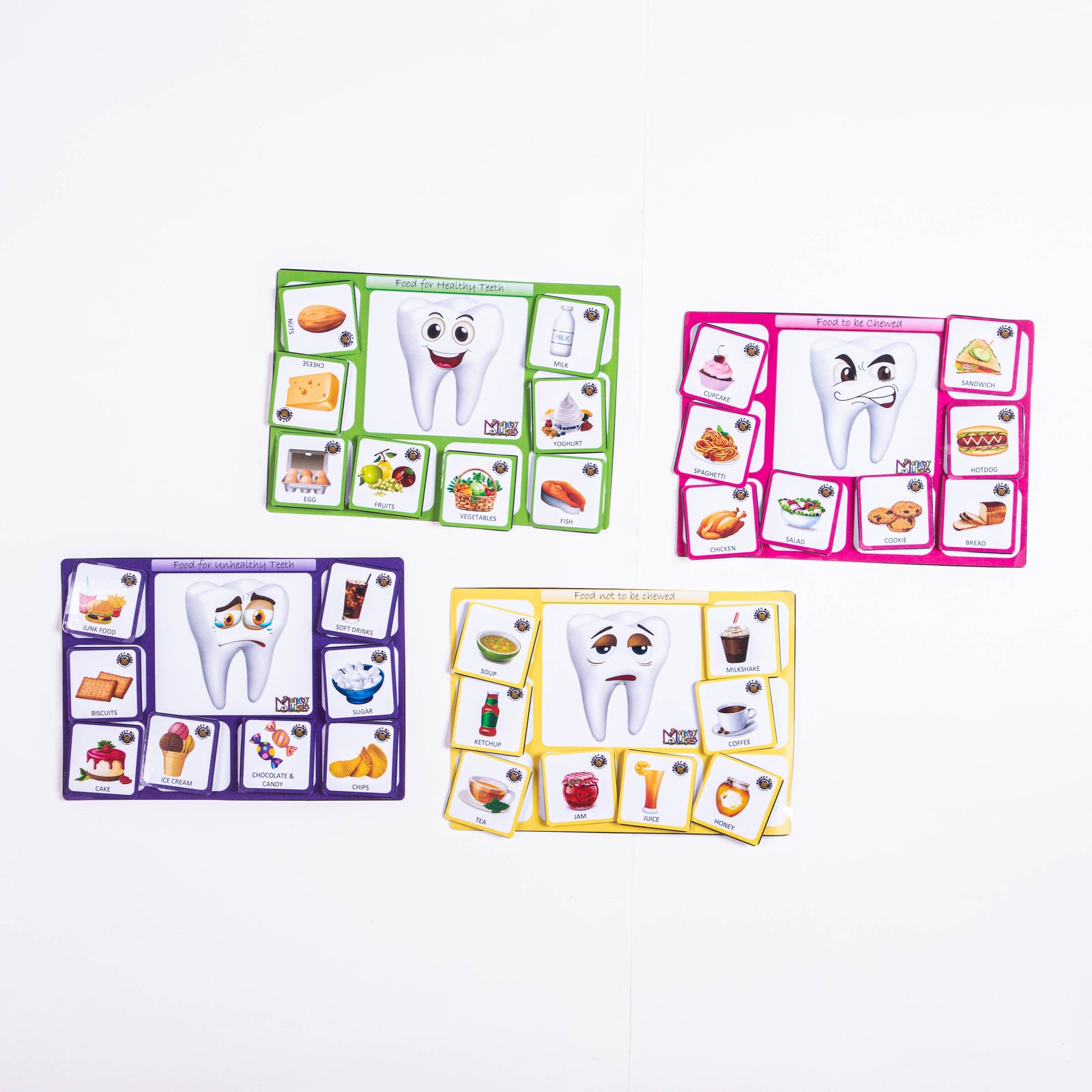 JoGenii |Sorting Mats - Know your Teeth|Monkey Minds