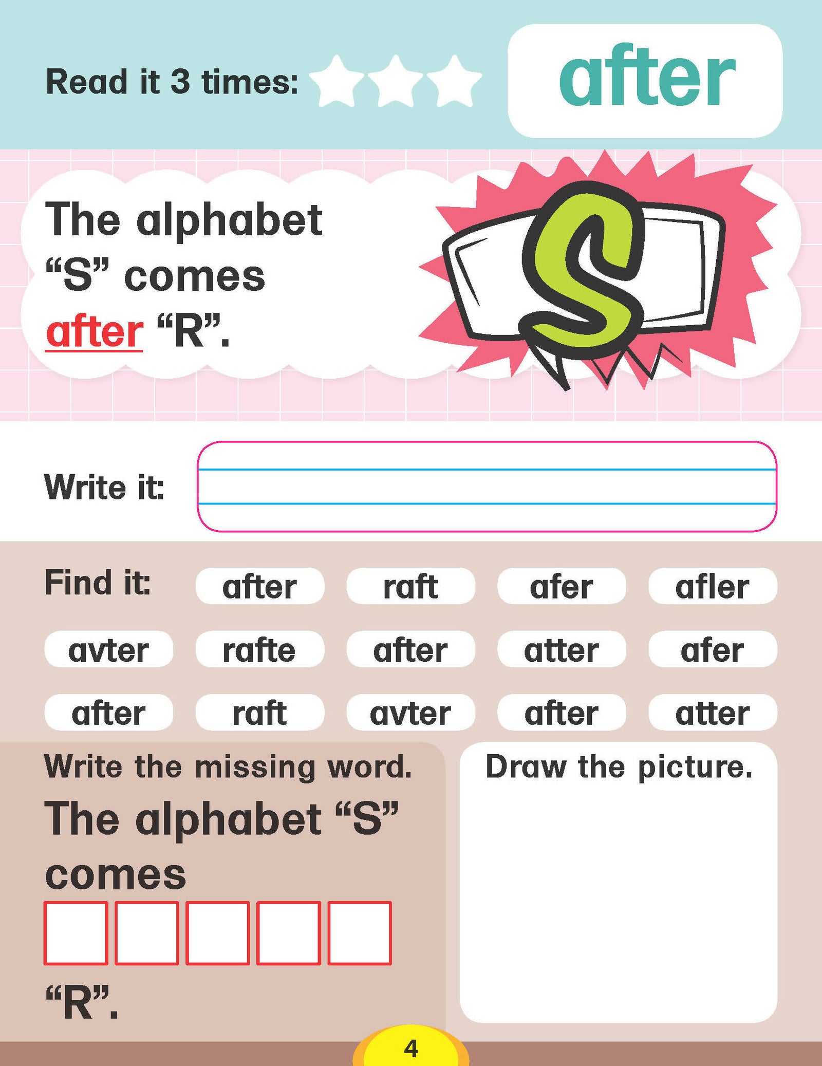 Dolch Sight Words Level 3- Simple Words and Activities for Beginner Re